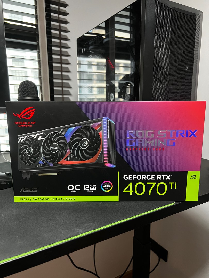 ASUS STRIX ROG 4070Ti OC, Computers & Tech, Parts & Accessories ...