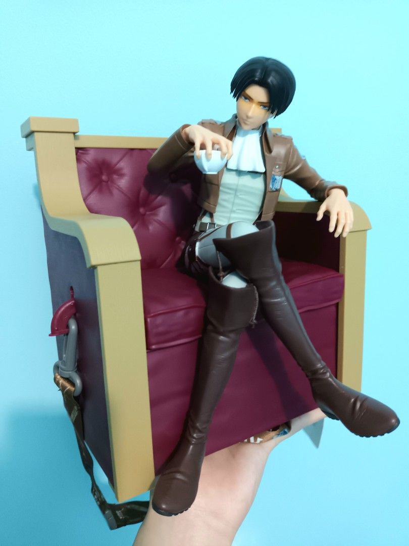 Attack on Titan Levi Popcorn bucket figure, Hobbies & Toys, Toys ...