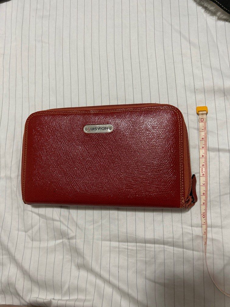 Authentic leather Luis Vigin long and wide wallet, Women's Fashion, Bags & Wallets, Wallets ...