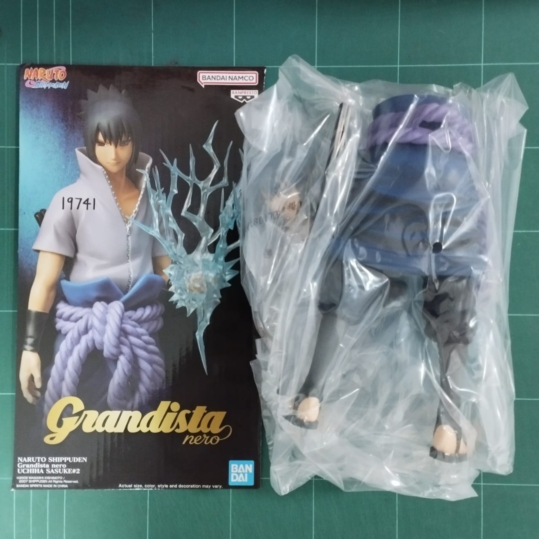BANPRESTO 19741 NARUTO SHIPPUDEN GRANDISTA NERO UCHIHA SASUKE #2 ...