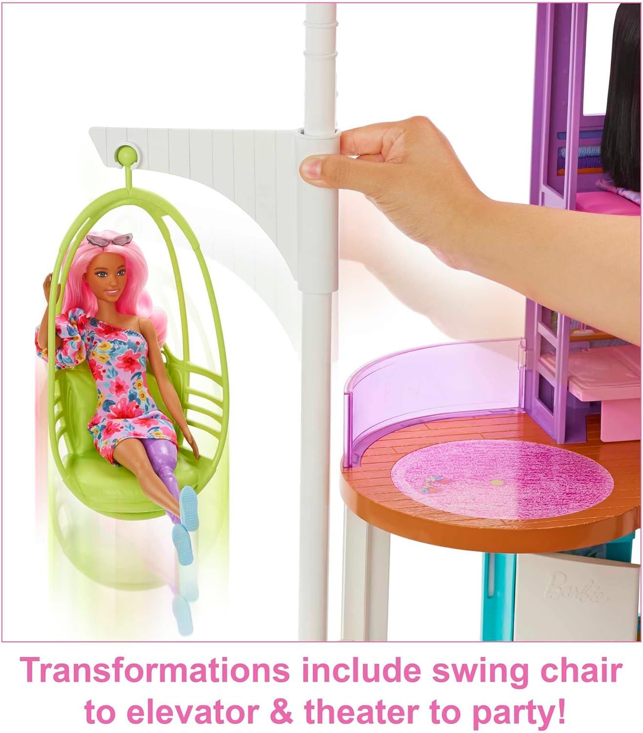 Barbie HCD50 Malibu House Playset, Hobbies & Toys, Toys & Games on ...