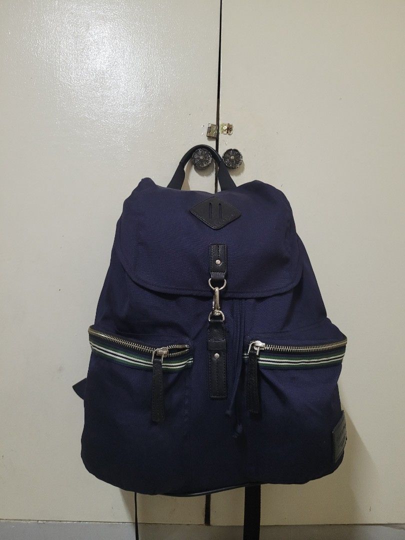 BEANPOLE NYLON AND LEATHER BACKPACK, Men's Fashion, Bags, Backpacks on ...