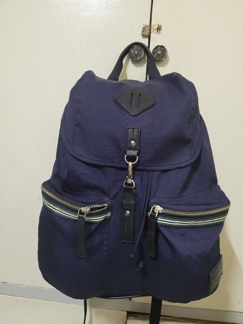 BEANPOLE NYLON AND LEATHER BACKPACK, Men's Fashion, Bags, Backpacks on ...