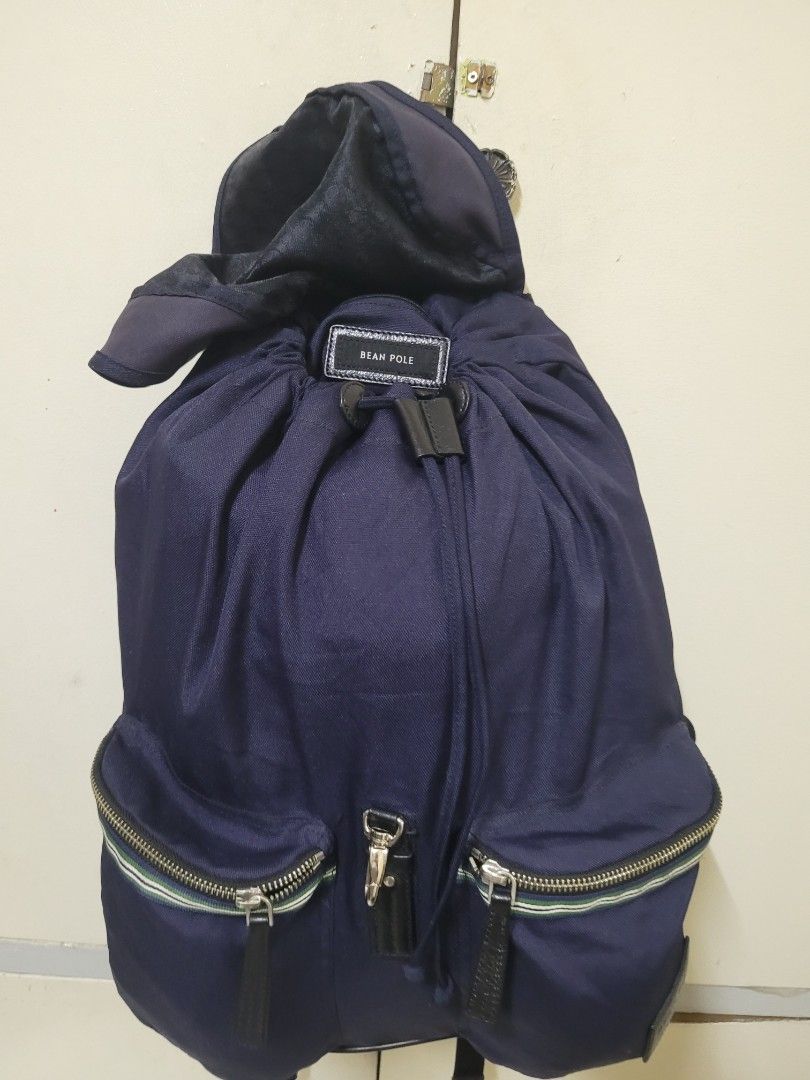 BEANPOLE NYLON AND LEATHER BACKPACK, Men's Fashion, Bags, Backpacks on ...