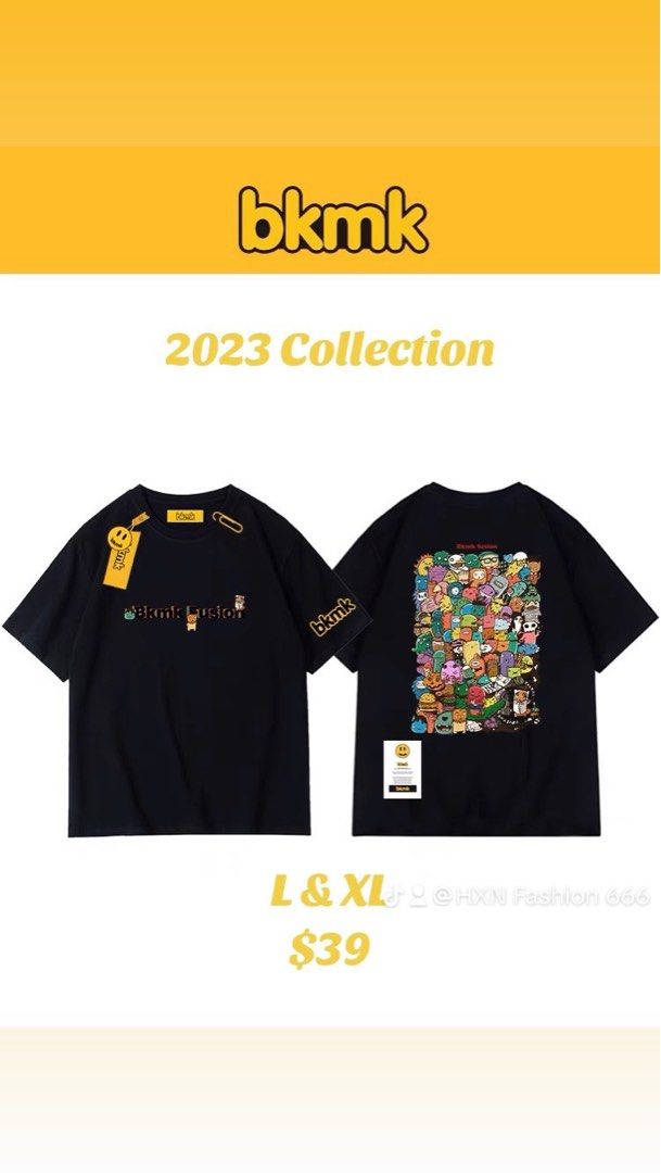 BKMK 2023 Fusion BK, Men's Fashion, Tops & Sets, Tshirts & Polo Shirts ...