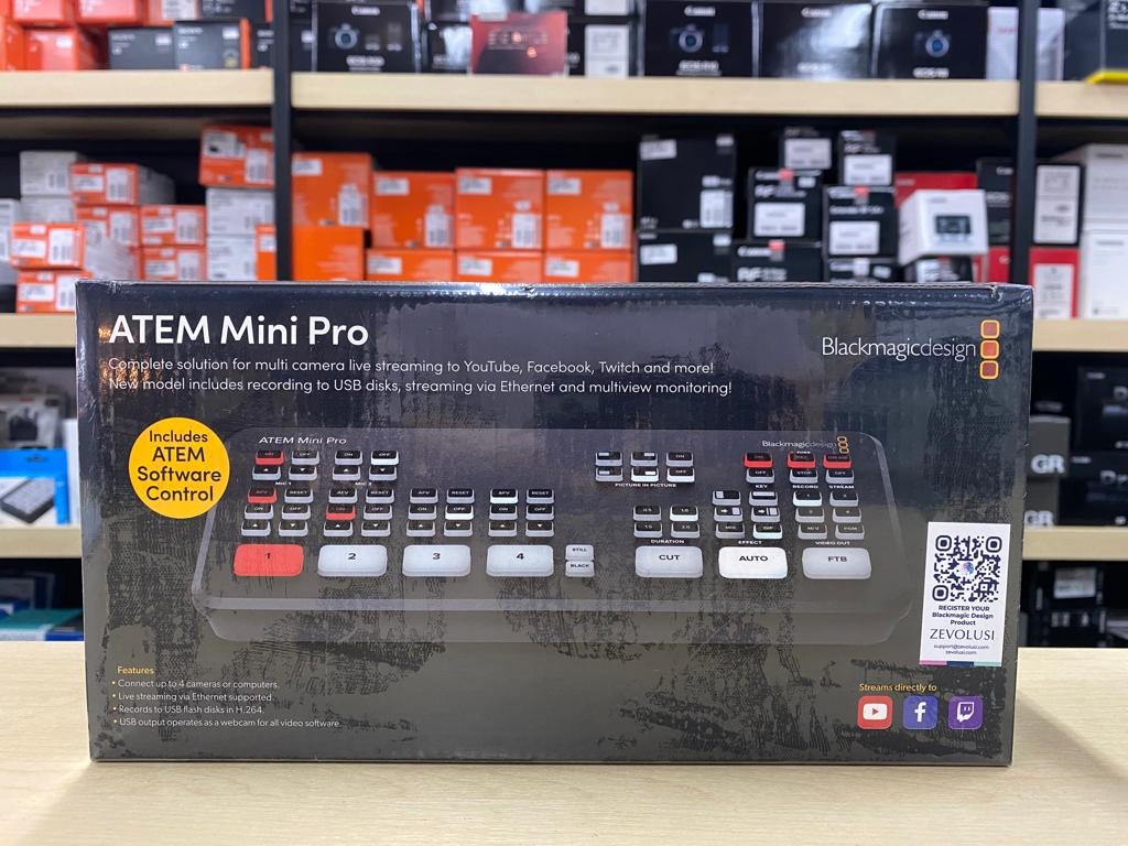 Blackmagic Design ATEM Mini Pro HDMI Live Stream Switcher ...