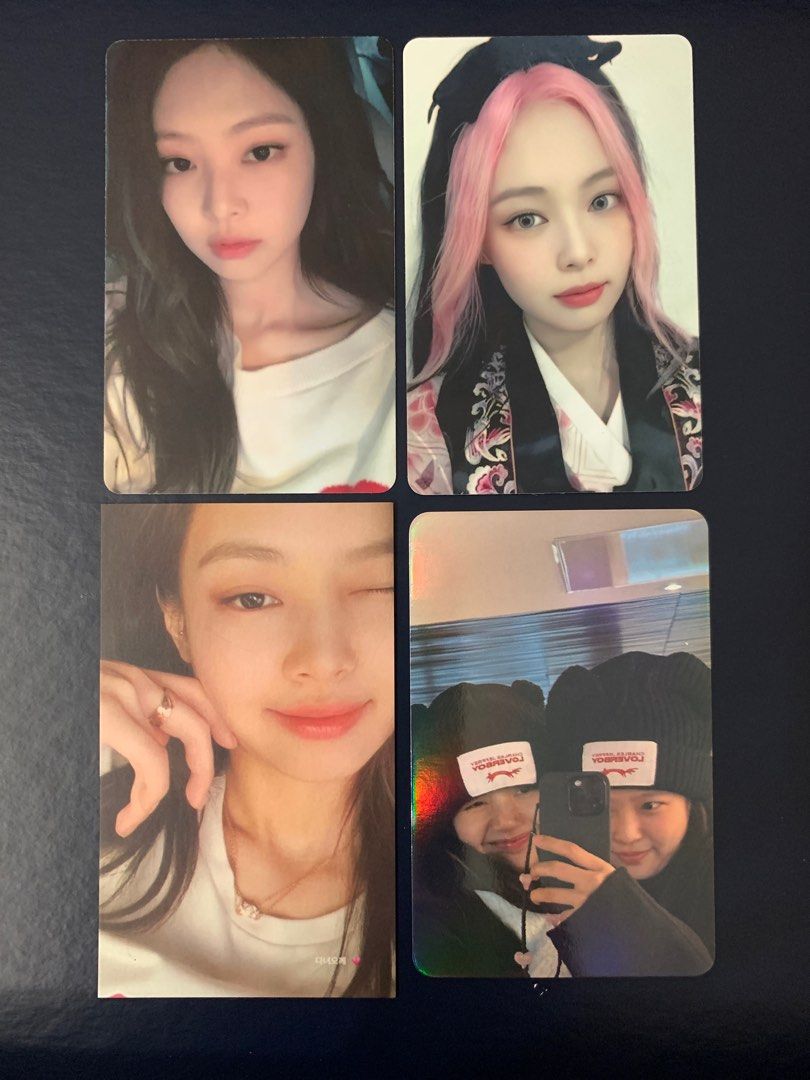 Blackpink Jennie Photocard Set, Hobbies & Toys, Memorabilia ...