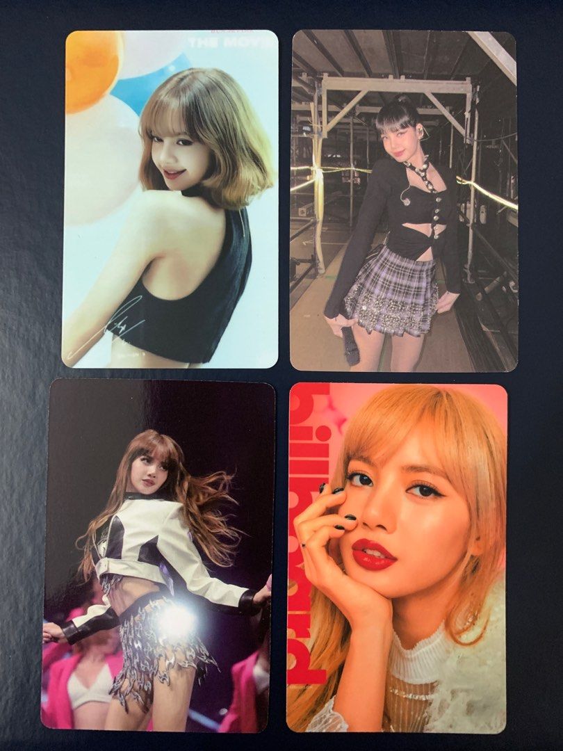 Blackpink Lisa Photocard Set, Hobbies & Toys, Memorabilia ...