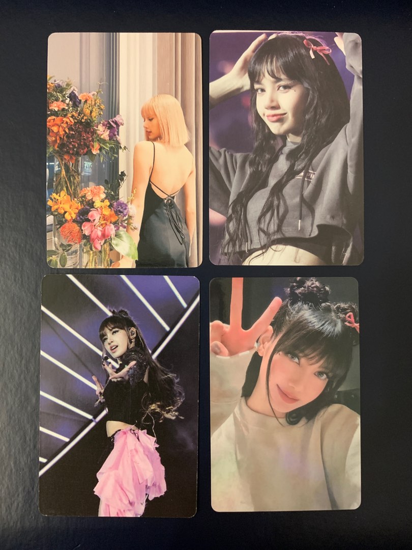 Blackpink Lisa Photocard Set, Hobbies & Toys, Memorabilia ...