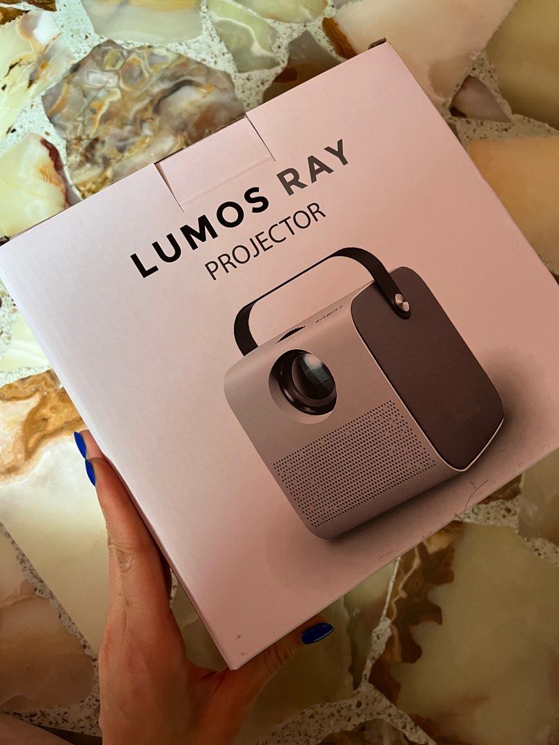 BNIP LUMOS RAY Home Cinema Short Throw Projector, TV & Home Appliances, TV & Entertainment ...