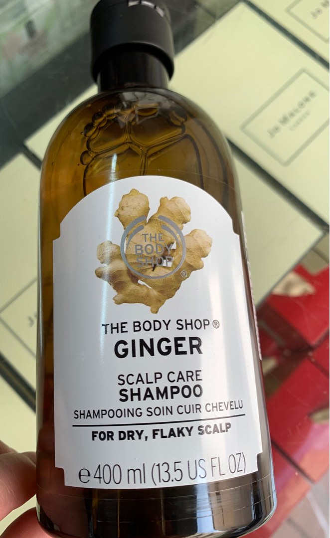 BODY SHOP GINGER SCALP CARE SHAMPOO 400ml, 美容＆化妝品, 健康及美容 - 頭髮護理 - Carousell