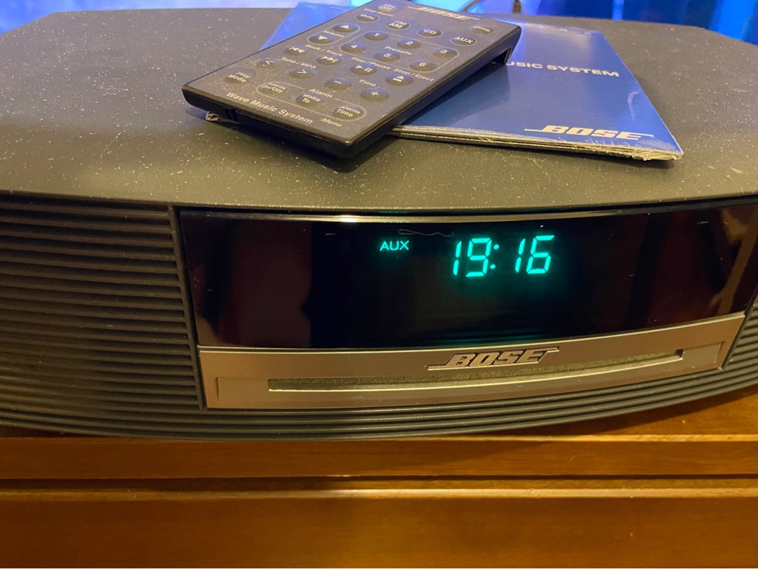 BOSE Wave Music System CD Player (有單、說明書、搖控器、Demo CD), 音響器材, 其他音響配件及設備 ...
