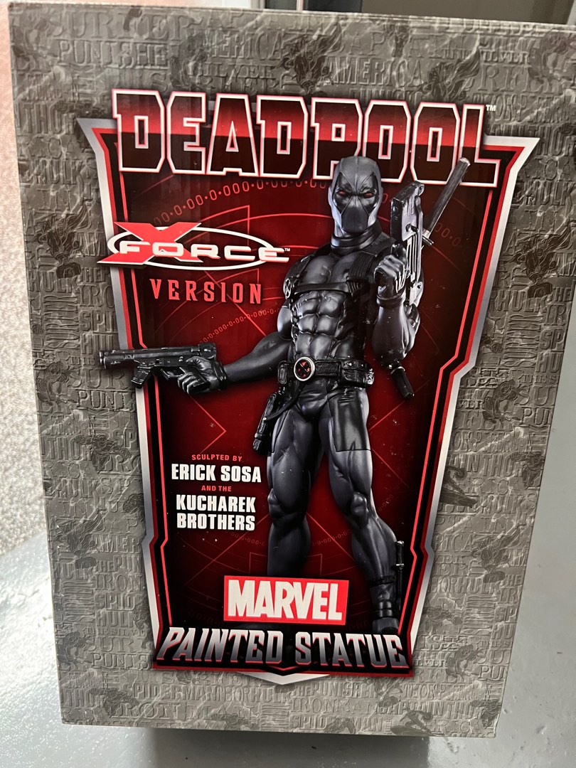 Bowen designs X-force Deadpool not X-men limited full sized statue ...