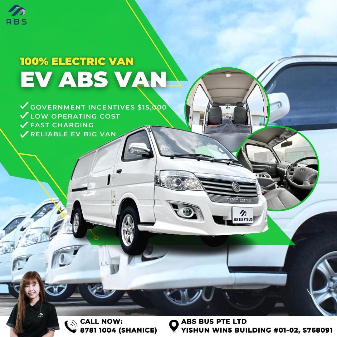 Brand New EV ABS Van - 100% Electric Big Van!, Cars, Commercial ...