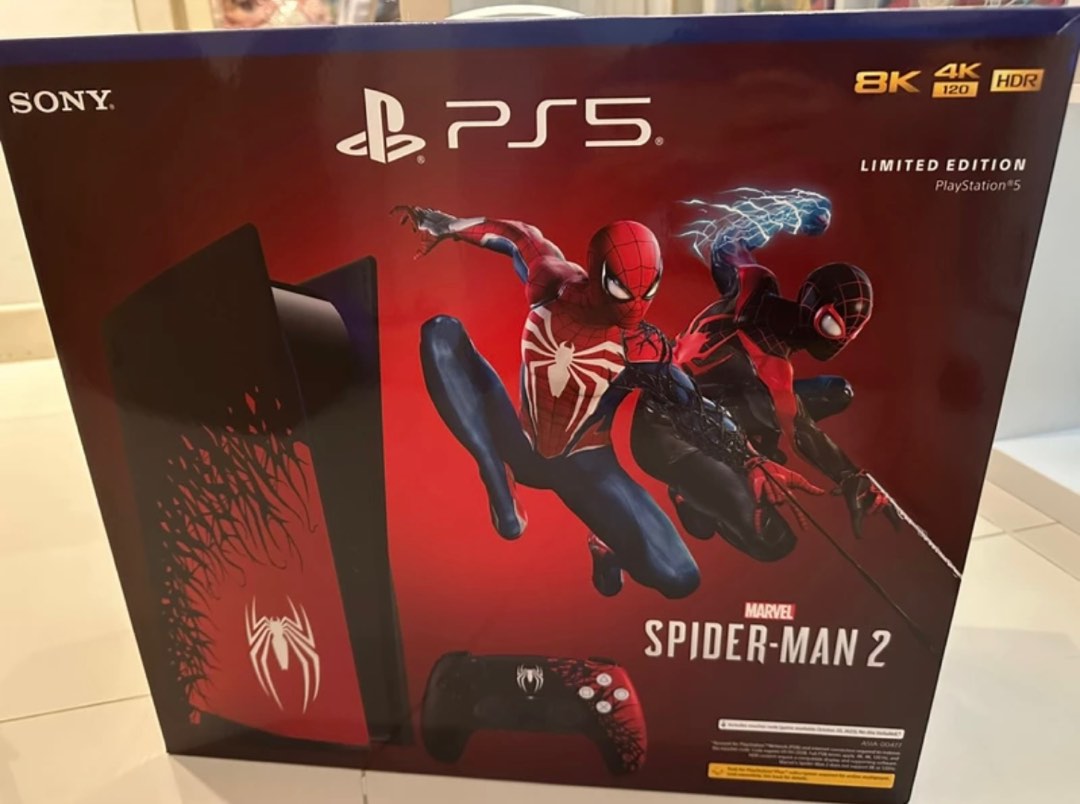 Brand New Spider-man 2 PS5 Bundle (SG Local Set with Warranty), Video ...