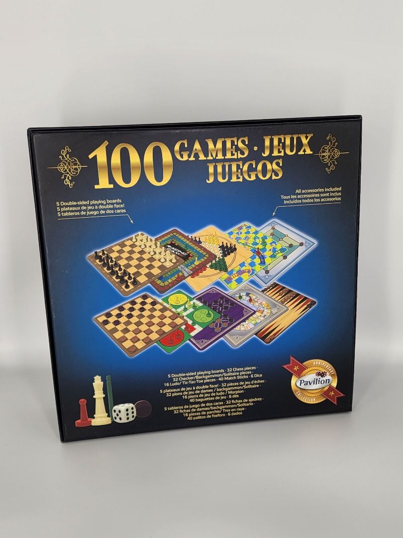 Brand new unopened 100 Games in 1 board game, Hobbies & Toys, Toys ...