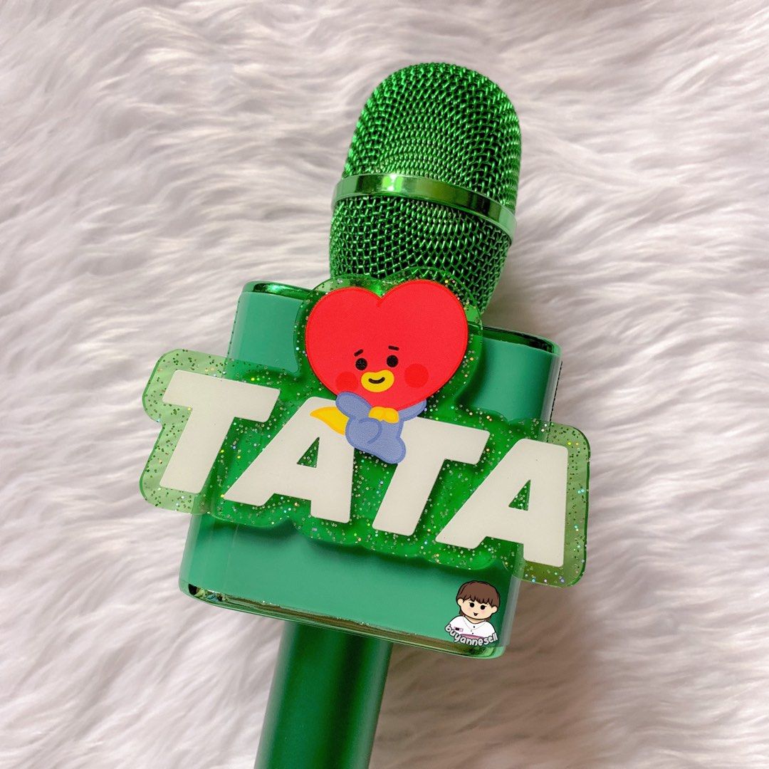 BT21 TATA MIC — WIRELESS MICROPHONE SPEAKER, Hobbies & Toys ...
