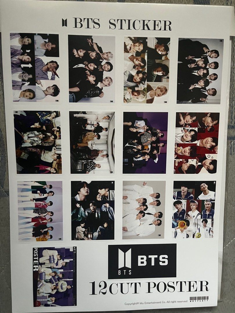 BTS posters (from korea), Hobbies & Toys, Memorabilia & Collectibles, K ...