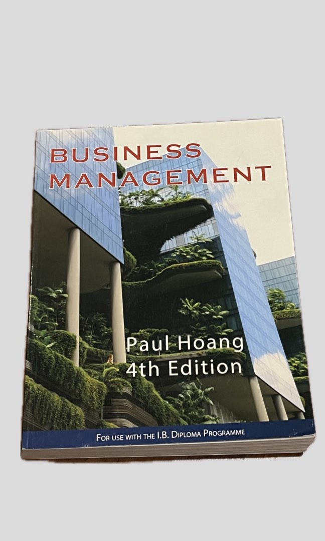 Business Management IB textbook, Hobbies & Toys, Books & Magazines ...