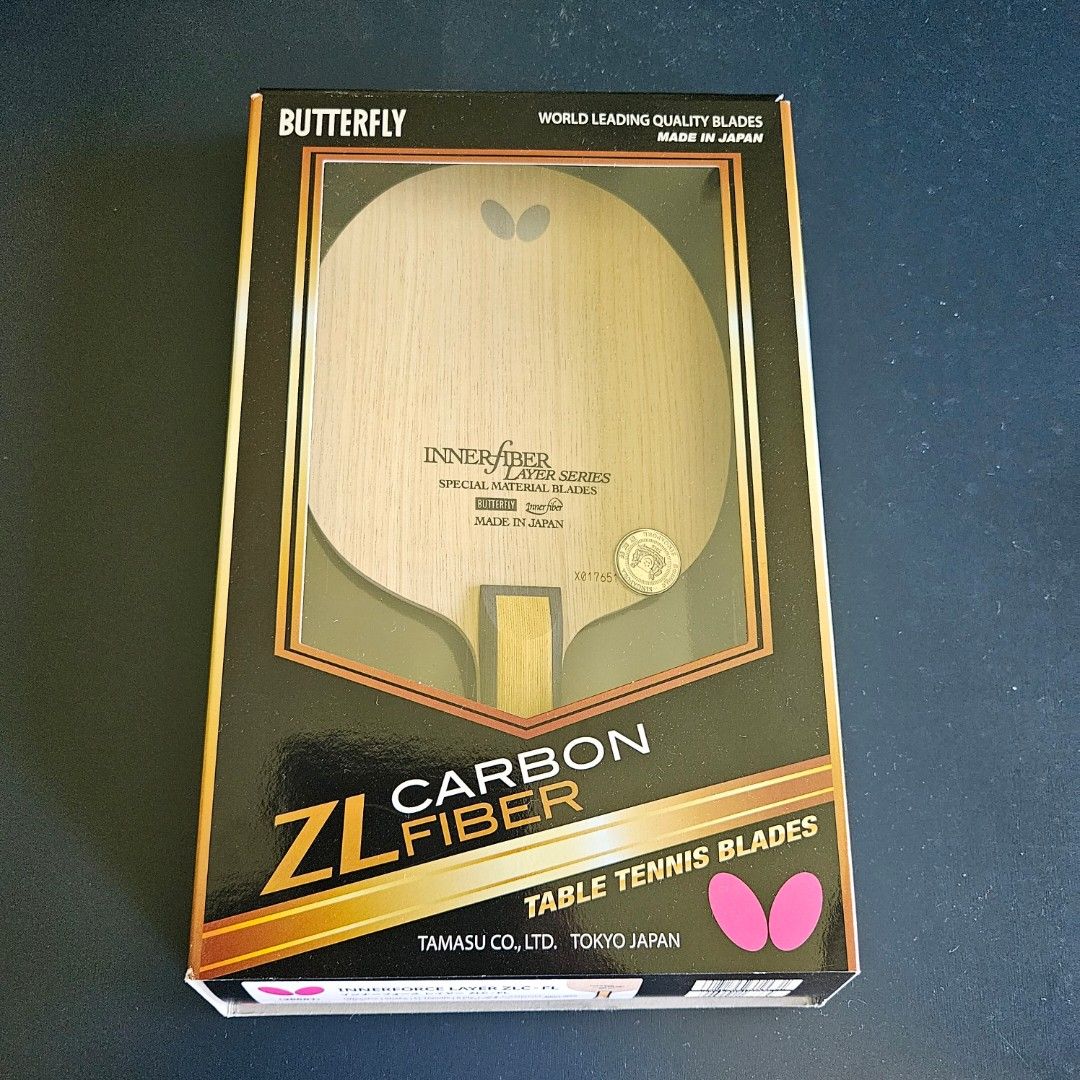 Butterfly Innerforce Layer ZLC Table Tennis Blade Racket, Sports Equipment, Sports & Games ...