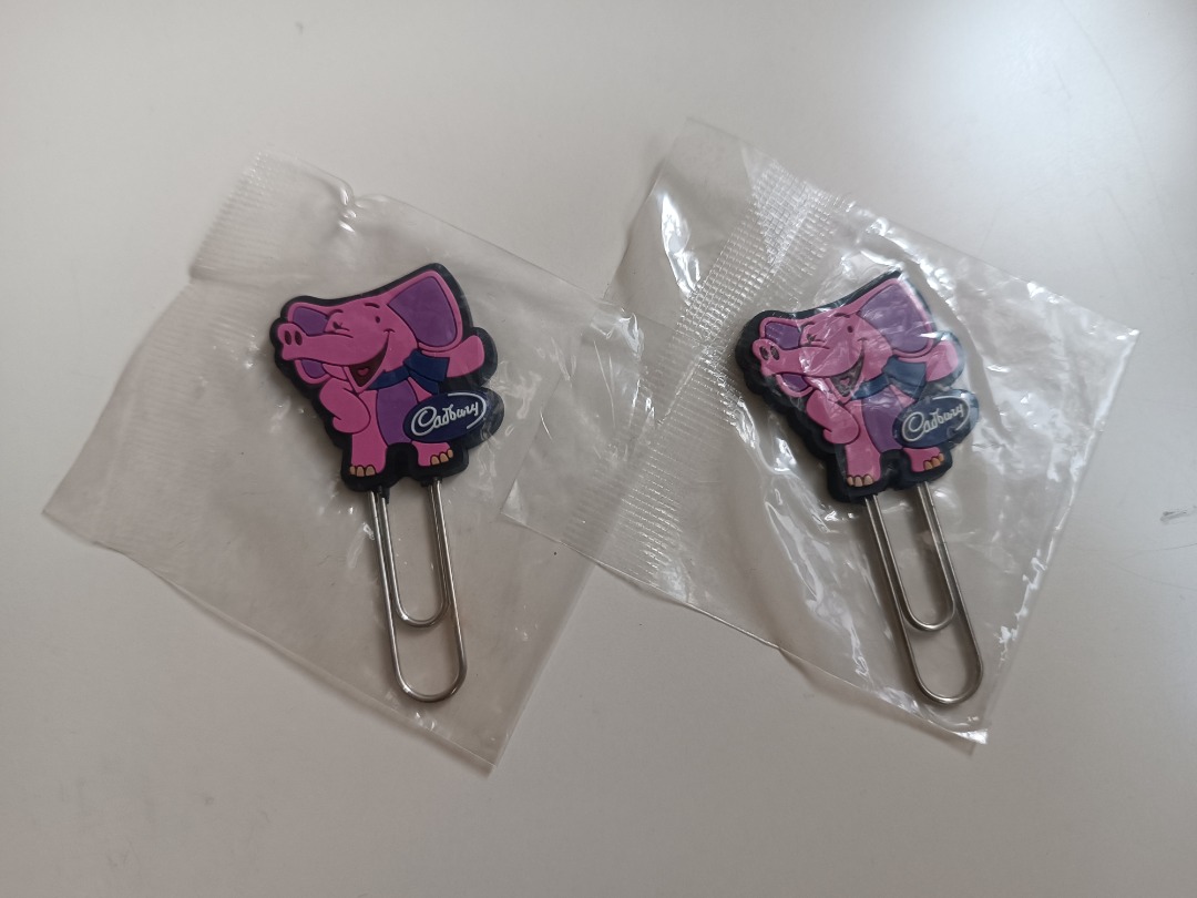 Cadbury paperclip (2 for RM2), Hobbies & Toys, Stationery & Craft ...