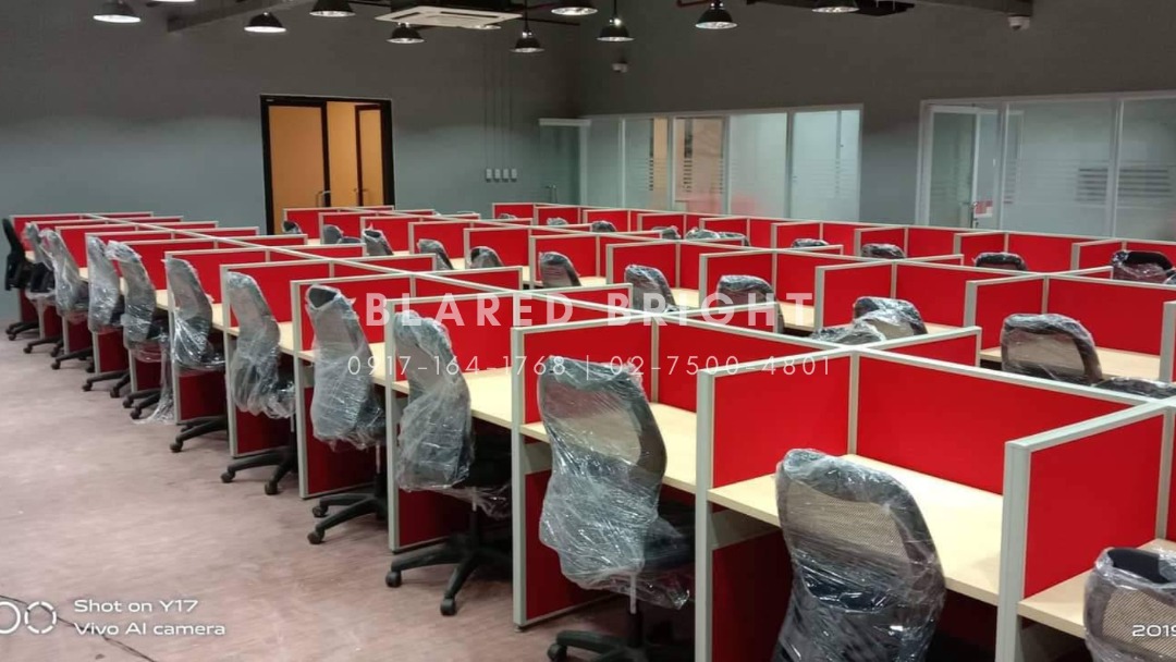 Call center office cubicle partition | custom size color |, Furniture ...