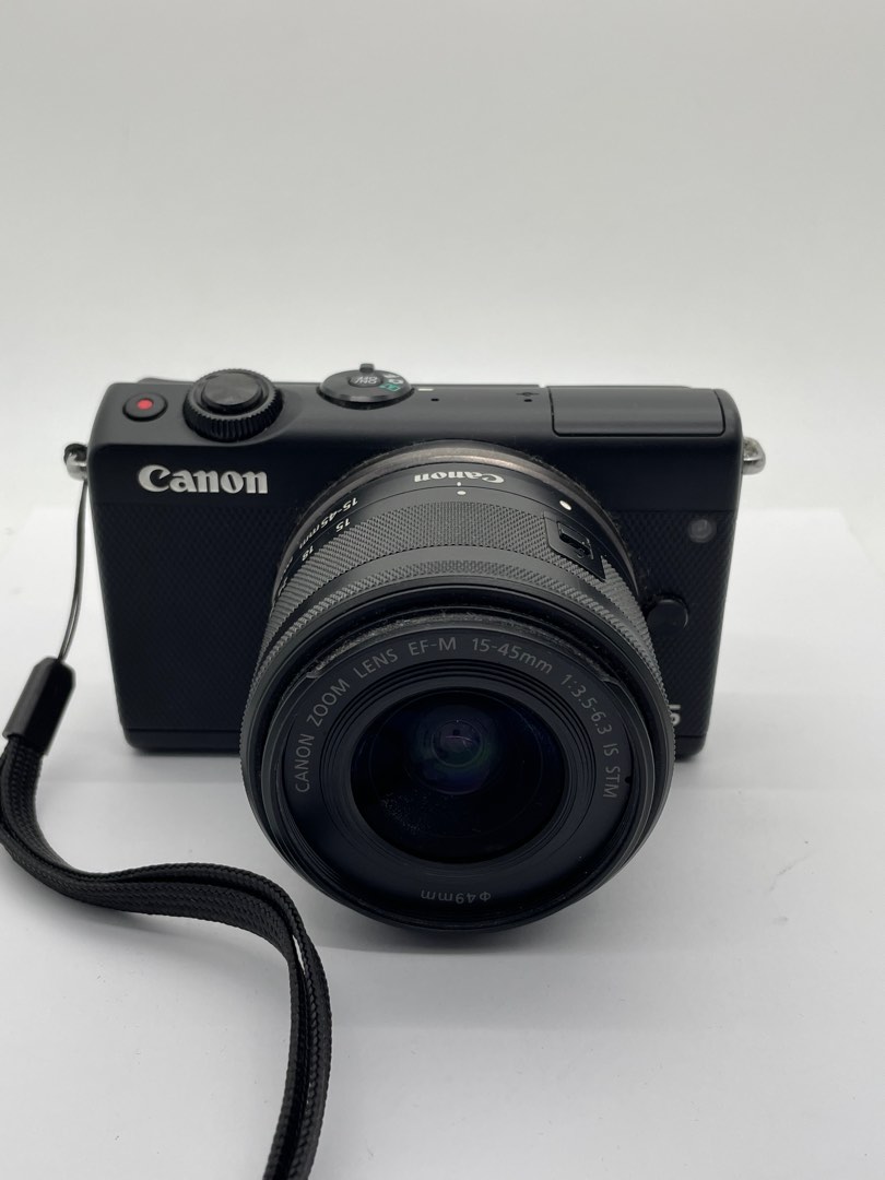 Canon EOS M100 with 15-45 Lens Camera, Photography, Cameras on Carousell