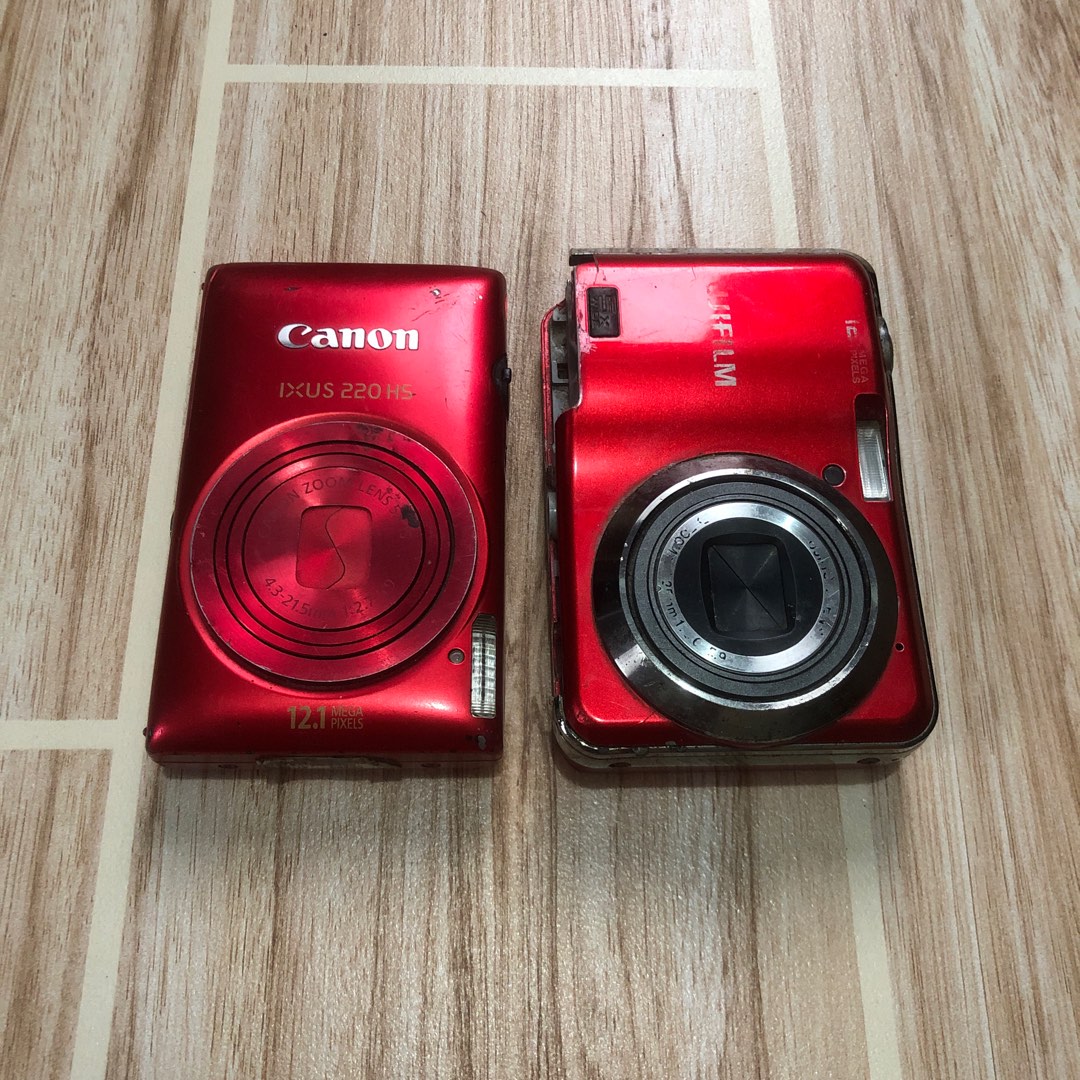 CANON IXUS 220 HS & FUJIFILM FINEPIX AX (UNTESTED), Photography ...
