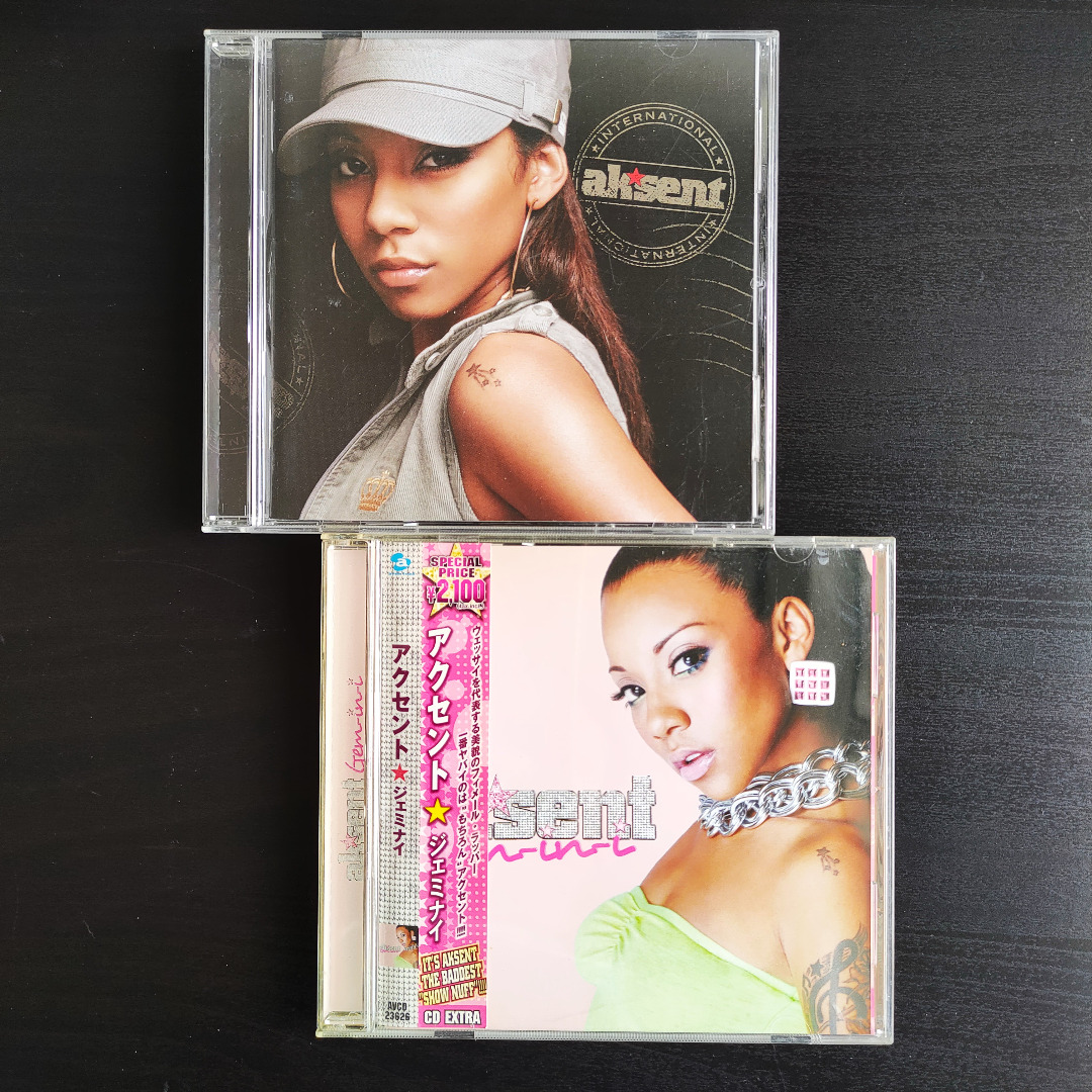 CD / JAPAN PRESS, INLAY COMPLETE / AKSENT LOT (CAN BE SOLD SEPARATELY) / INTERNATIONAL (SMALL ...