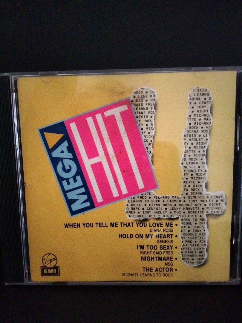 CD Mega Hit, Musik & Media, CD, DVD & Lainnya di Carousell
