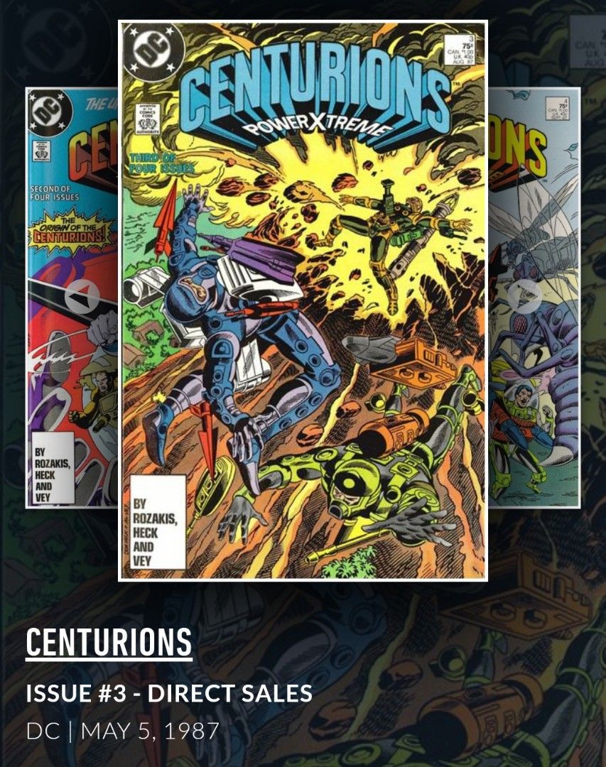 CENTURION #3-4, Hobbies & Toys, Books & Magazines, Comics & Manga on Carousell