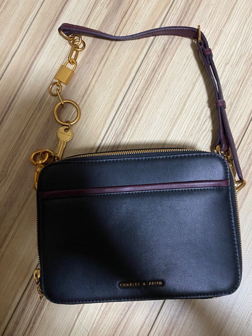 Charles and Keith Crossbody/Shoulder Bag, Women's Fashion, Bags & Wallets, Cross-body Bags on ...