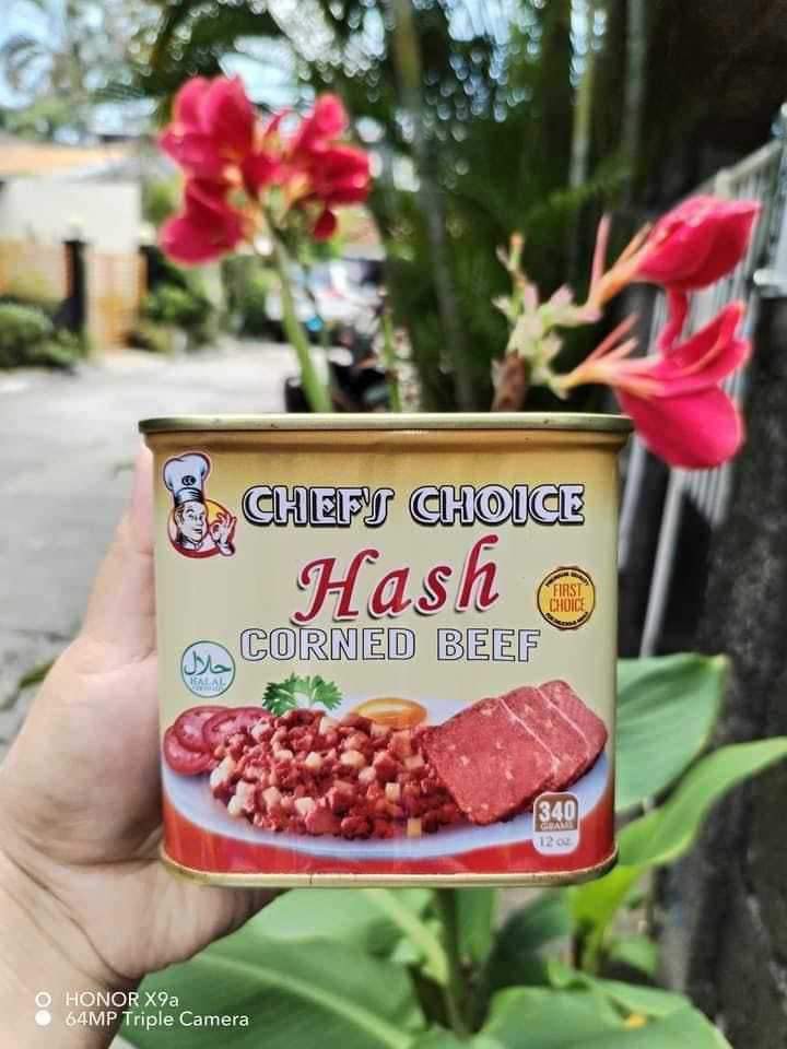 Chefs Choice Hash CORNED BEEF FROM USA Ang Sarap Nito lasang pangayaman ...
