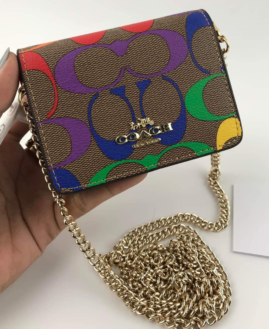 Coach Mini Wallet, Women's Fashion, Bags & Wallets, Wallets & Card ...