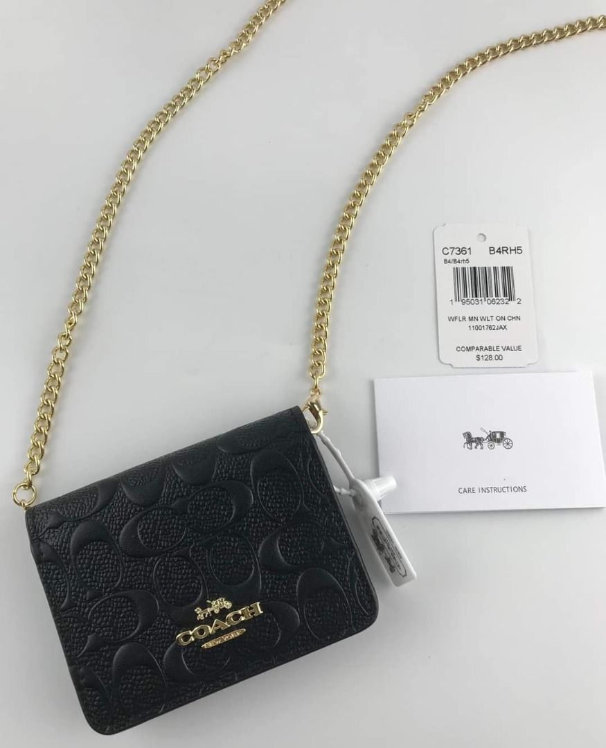 Coach Mini Wallet, Women's Fashion, Bags & Wallets, Wallets & Card ...