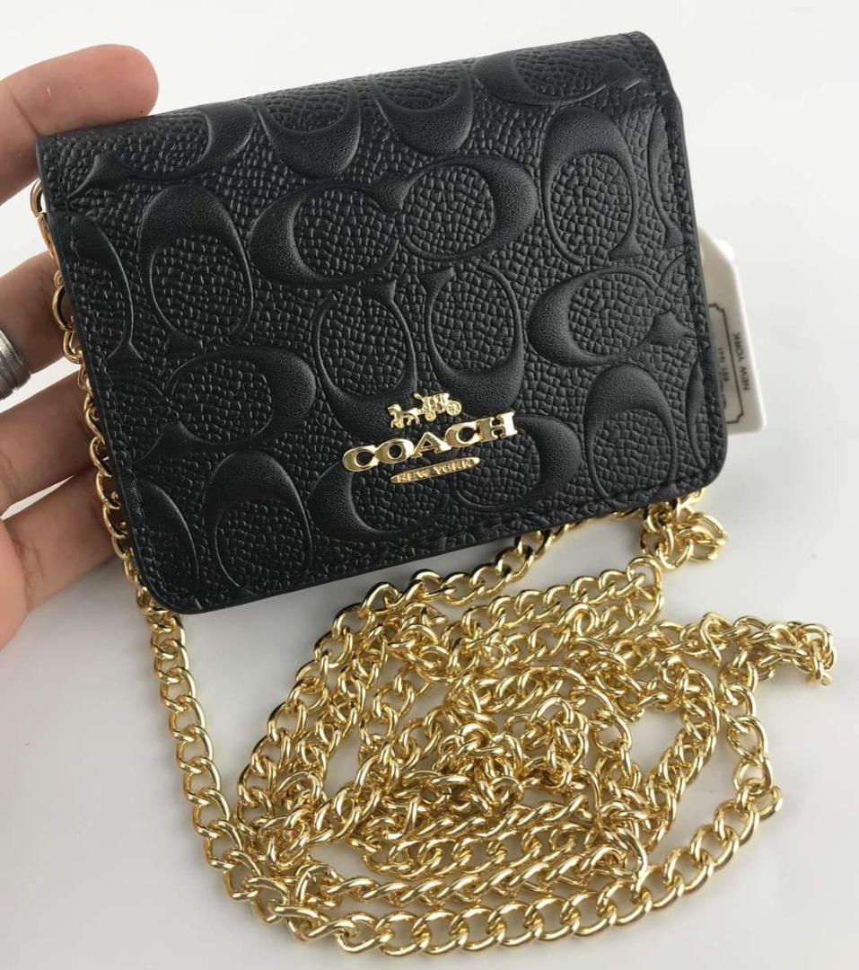 Coach Mini Wallet, Women's Fashion, Bags & Wallets, Wallets & Card ...