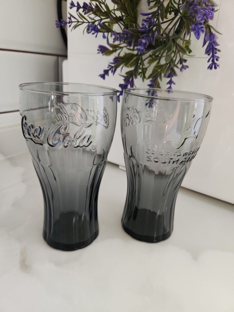 Coca Cola Glasses, Hobbies & Toys, Memorabilia & Collectibles, Vintage ...