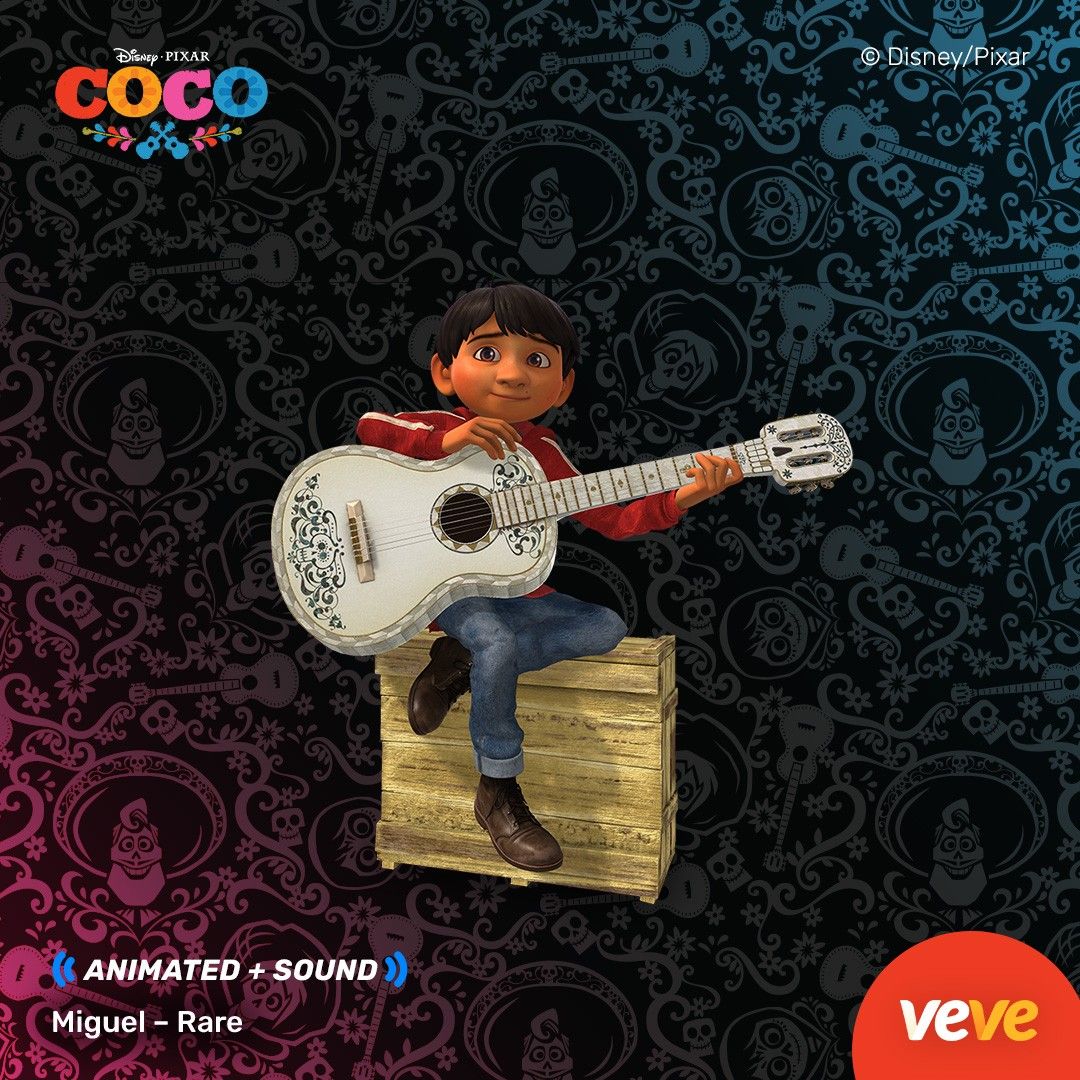 Coco movie Miguel character white guitar halloween costume, Hobbies & Toys, Music & Media ...