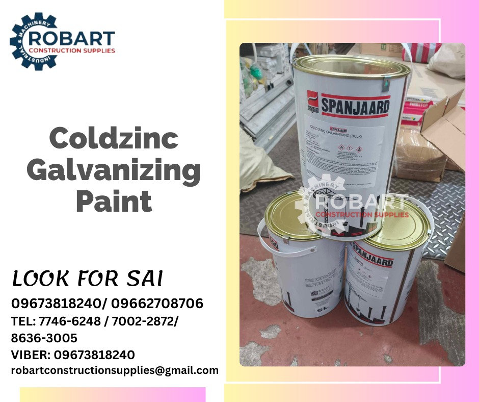 Coldzinc Galvanizing Paint, Commercial & Industrial, Construction Tools ...