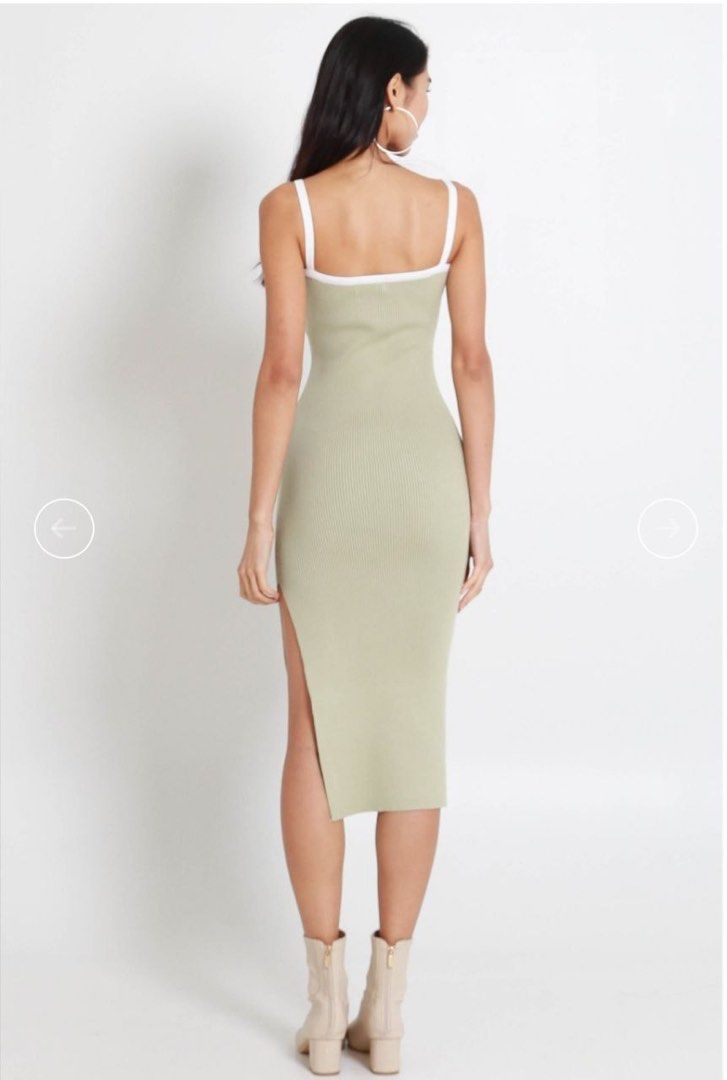 Corabel knit midaxi, Women's Fashion, Dresses & Sets, Dresses on Carousell