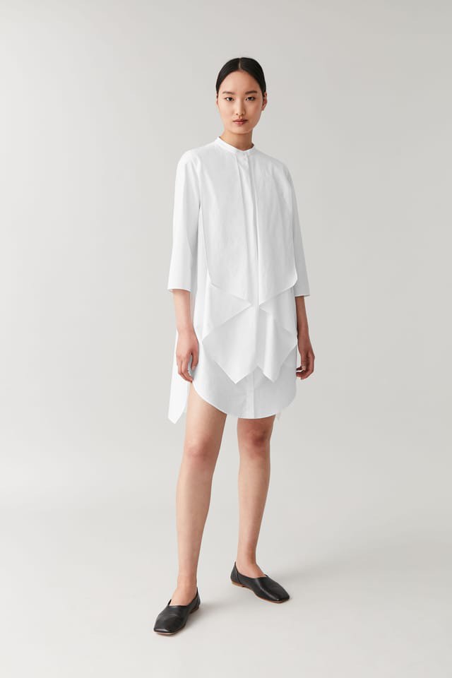 COS WHITE DRESS, Women's Fashion, Dresses & Sets, Dresses on Carousell