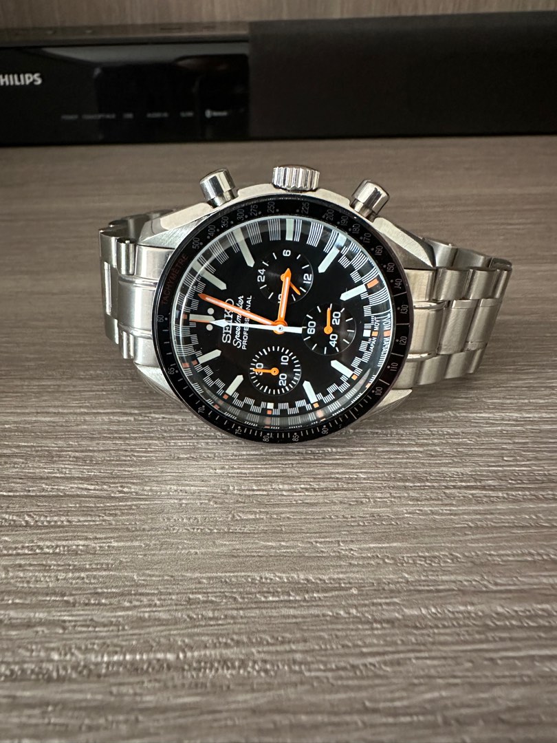 Custom Seiko Speedmaster Mod, Men's Fashion, Watches & Accessories ...