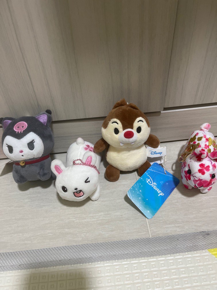 Cute Soft Toy Keychain, Hobbies & Toys, Toys & Games on Carousell