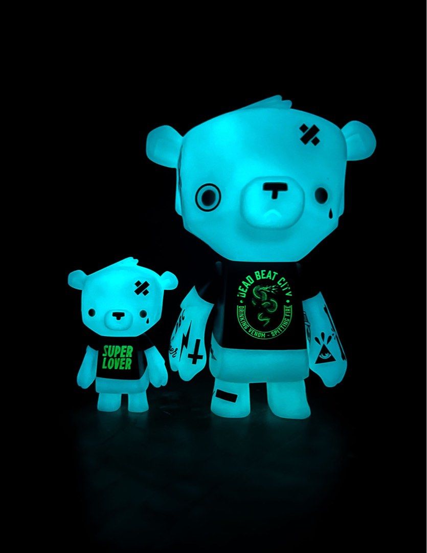 DBC DEAD BEAT CITY KUMA & CUB BEAR GID Set, Hobbies & Toys, Toys & Games on Carousell