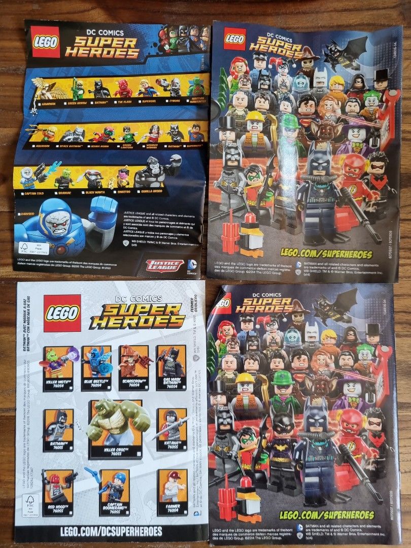 DC Lego Comic books Batman Superman Justice League, Hobbies & Toys ...