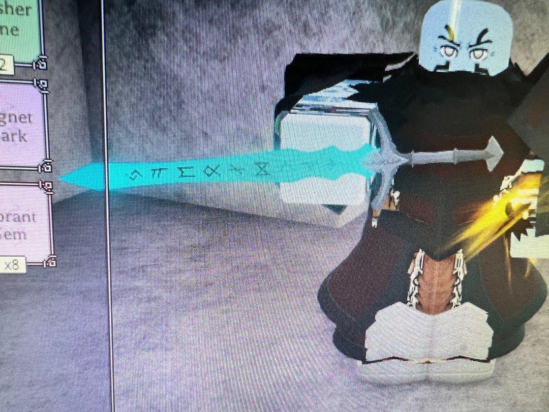 deepwoken frost hero blade, 其他, 其他 - Carousell