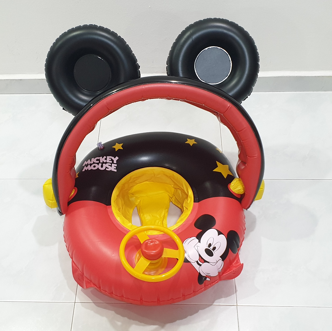 [Deliver to Door Step] Disney Mickey Mouse Bigger Size Inflatable Baby ...