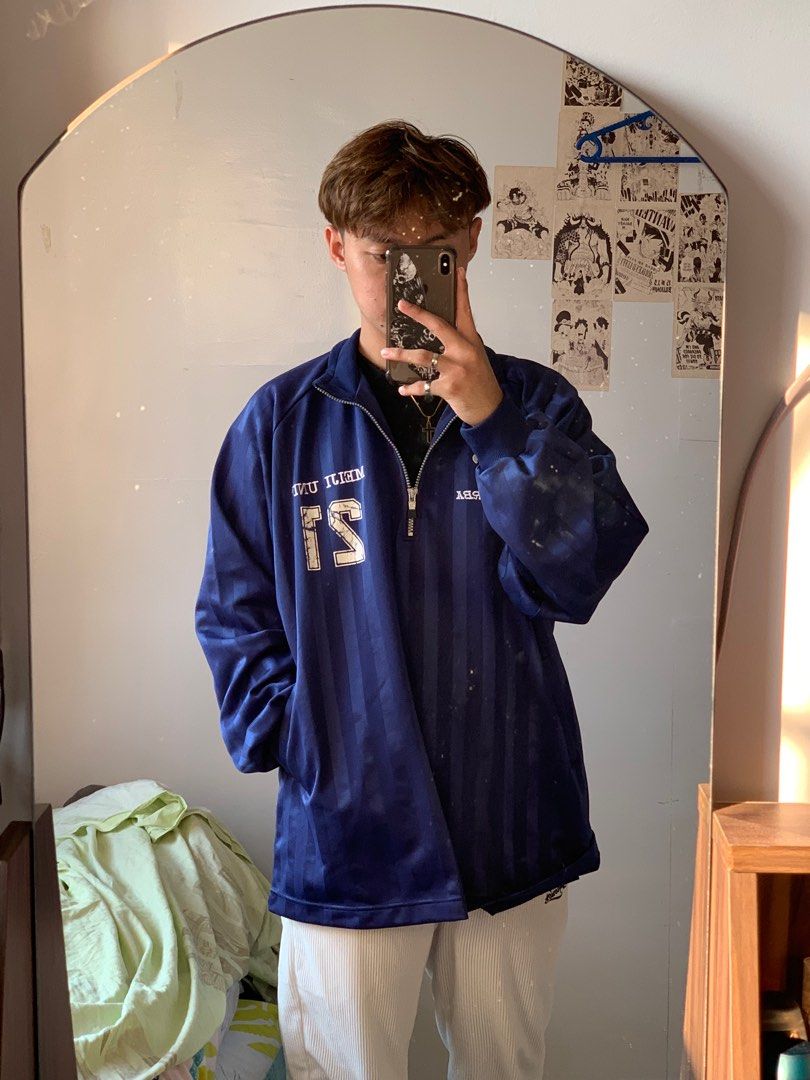 Dell’Erba Japan Qzip Track Jacket, Men's Fashion, Coats, Jackets and ...