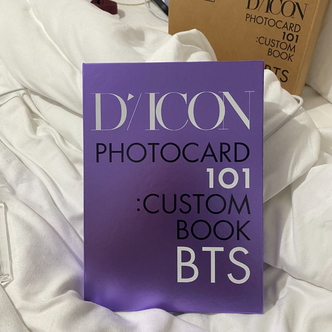 DICON Photocard 101 Custom Book BTS, Hobbies & Toys, Memorabilia ...