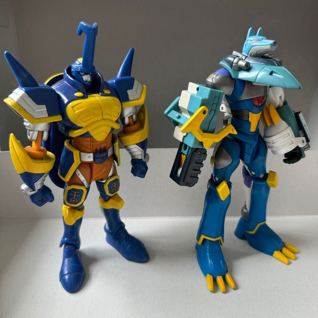 Digimon 04 超進化 鎧甲加魯魯獸 戰狼獸 電光獸 數碼暴龍 無限地帶 變形 玩具 祭司獸 拉比獸, 興趣及遊戲, 玩具 & 遊戲類 ...